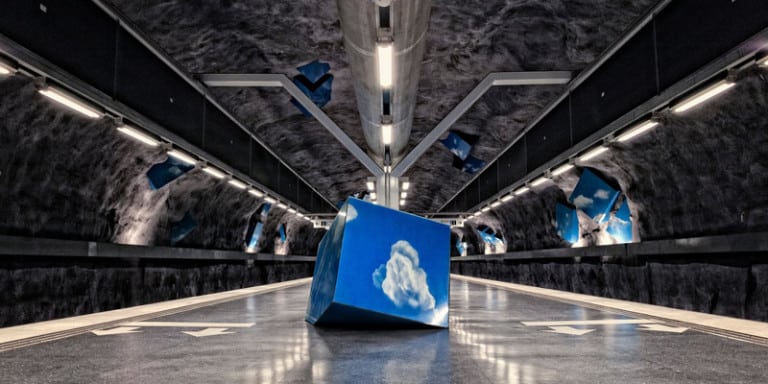 Inside Stockholm's Amazing Subway Stations