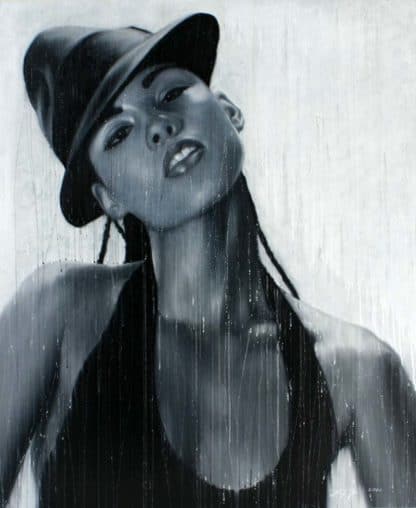 Alicia Keys portrait Alicia Keys portrait